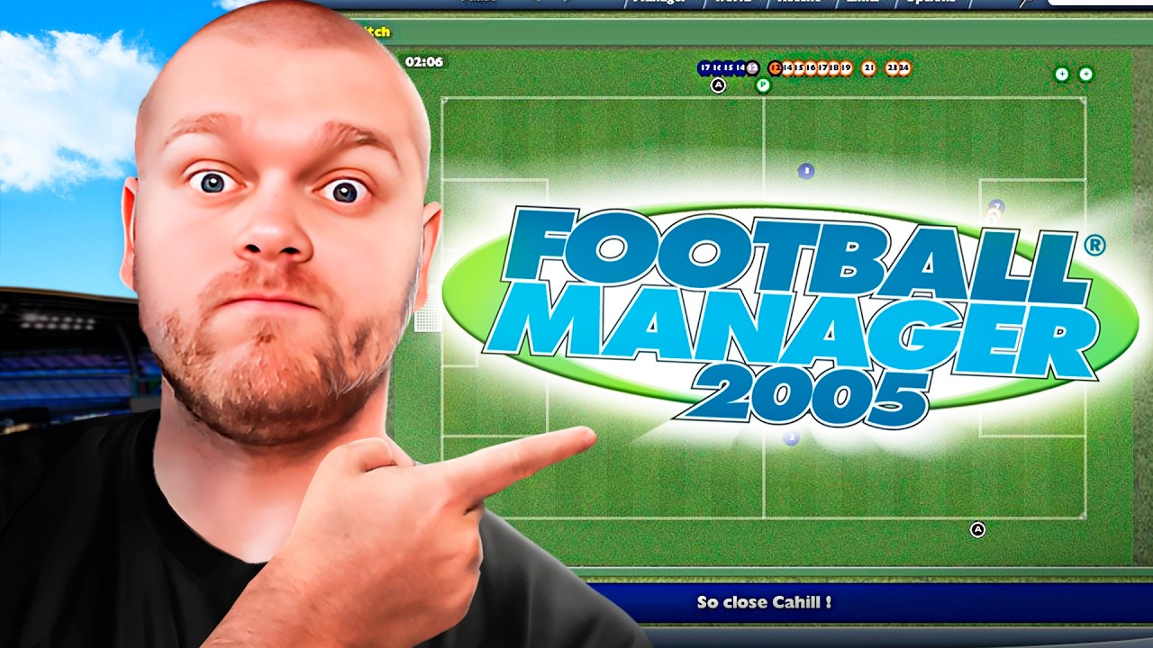 I Played The FIRST EVER Football Manager - YouTube
