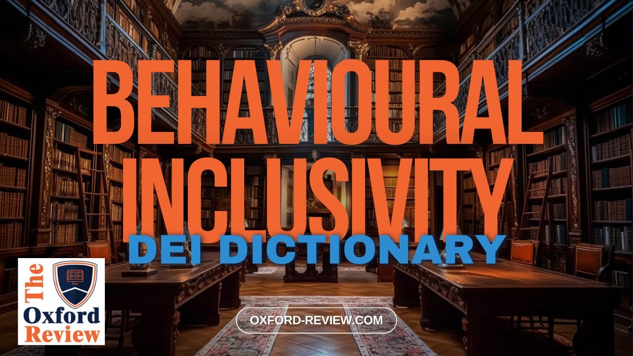 Behavioural Inclusivity - YouTube