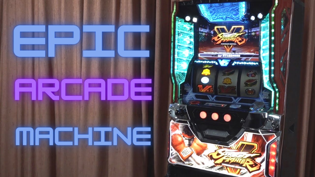 EPIC Street Fighter V Pachislot / Pachislo Epic Arcade Machine 👌 - YouTube