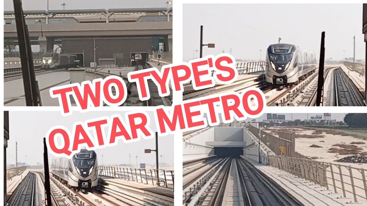 Qatar Metro Journey - YouTube