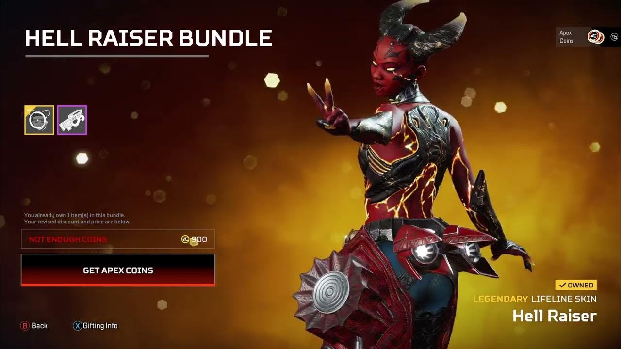 Legendary Skins, Hell Raiser Bundle, S15 Store Update. [Apex Legends - Highlight - Nov.22] - YouTube