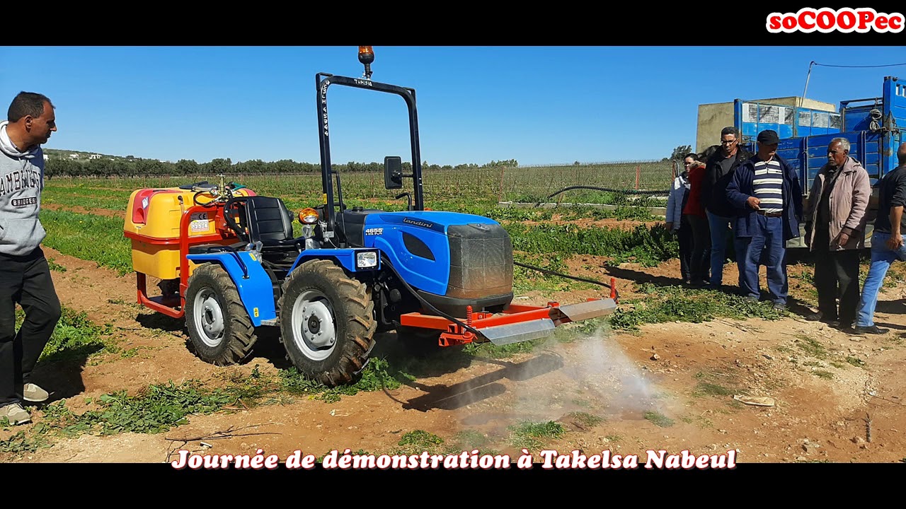SOCOOPEC Journée De Démonstration à Takelsa Nabeul - YouTube