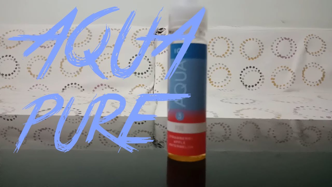 AQUA PURE BY EJM~~ REVIEW LIQUID INDONESIA - YouTube