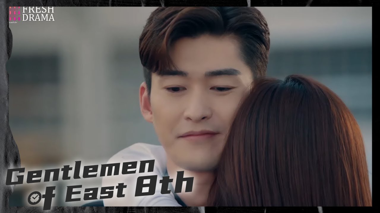 When the experiement works, she can't help jumping into his arms ...
