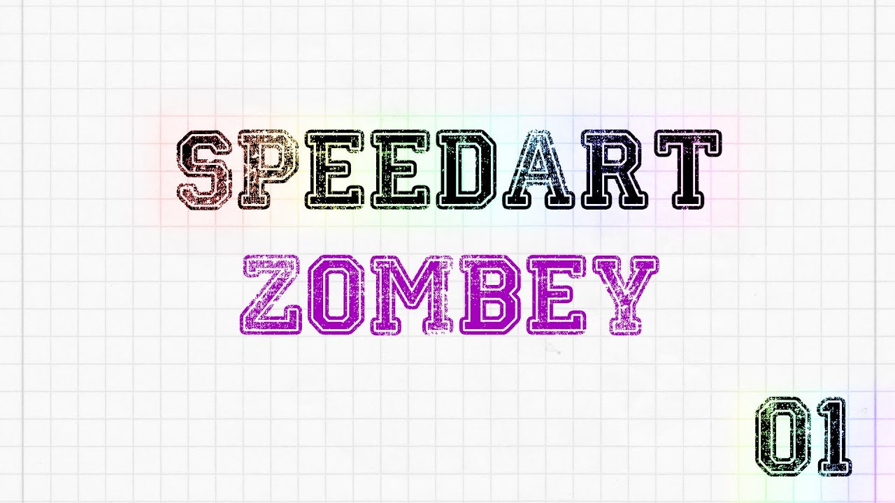 Zombey Chibi Speed Fan-Art - YouTube