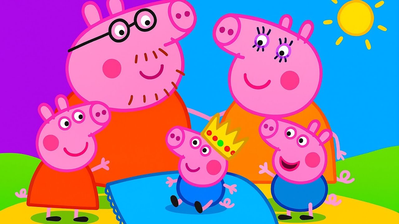 Peppa Pig en español | Baby Evei y el cuento fantástico para dormir ...
