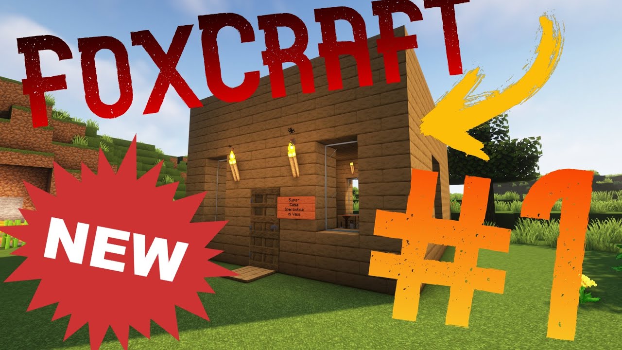 Una NUOVA AVVENTURA! - FoxCraft #1 - (SPECIALE 1000 VIEWS) - YouTube