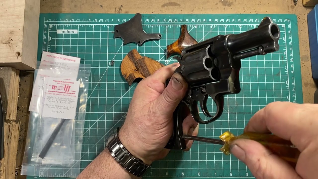 Wolfe Mainspring for S&W Revolvers - YouTube