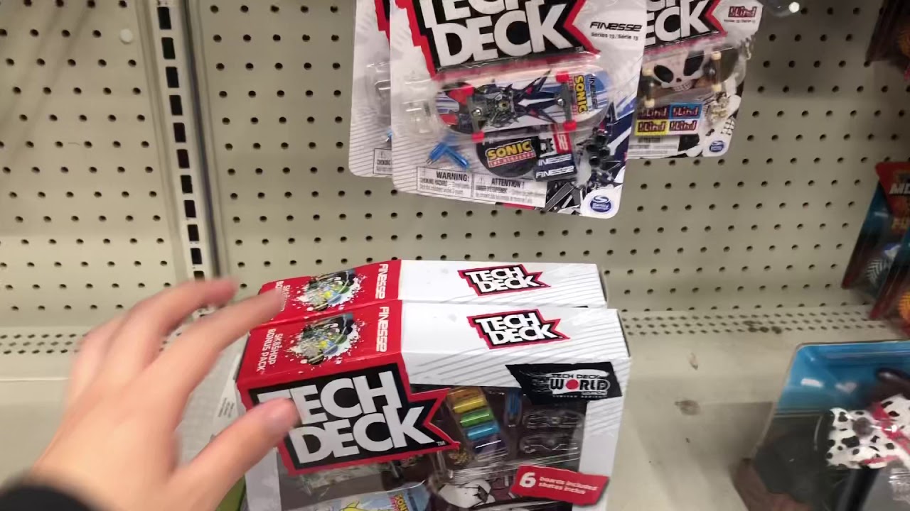 Tech Deck 4 ultra rares in one store! Series 13 - YouTube