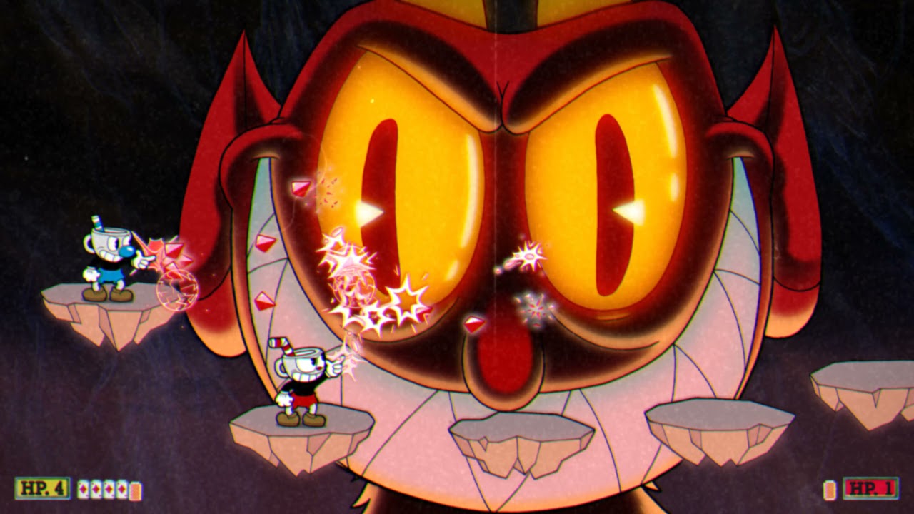 Cuphead Devil Boss Final Fight Co Op - YouTube