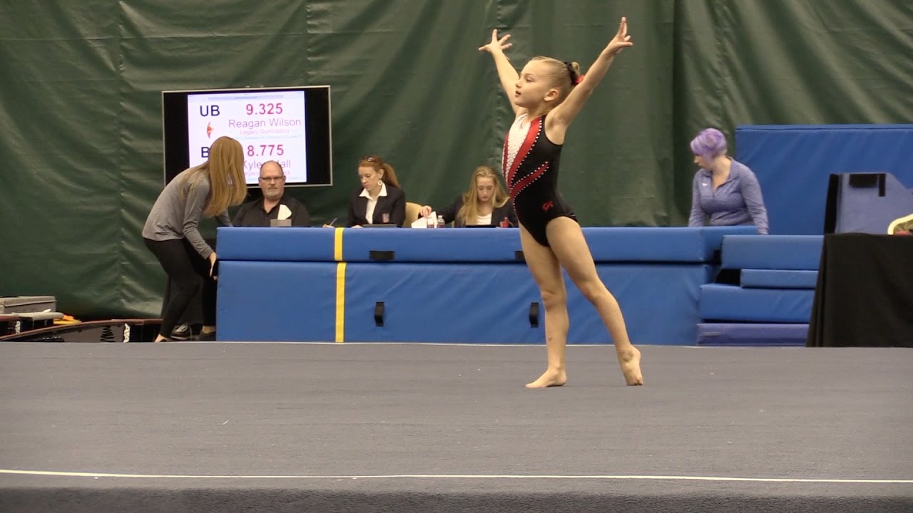 Jaycie Phelps Midwest Showdown 2017 - Level 2 Gymnastics Meet - YouTube