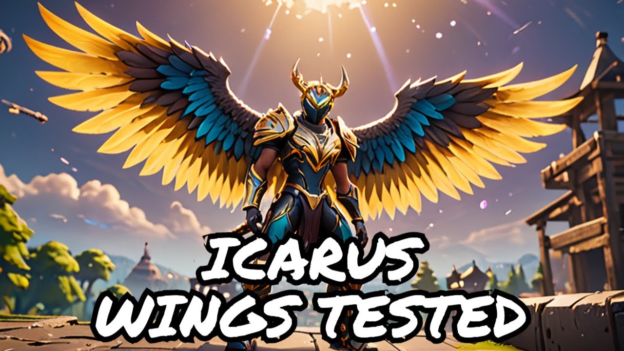 How good are Wings of Icarus in Fortnite? - YouTube
