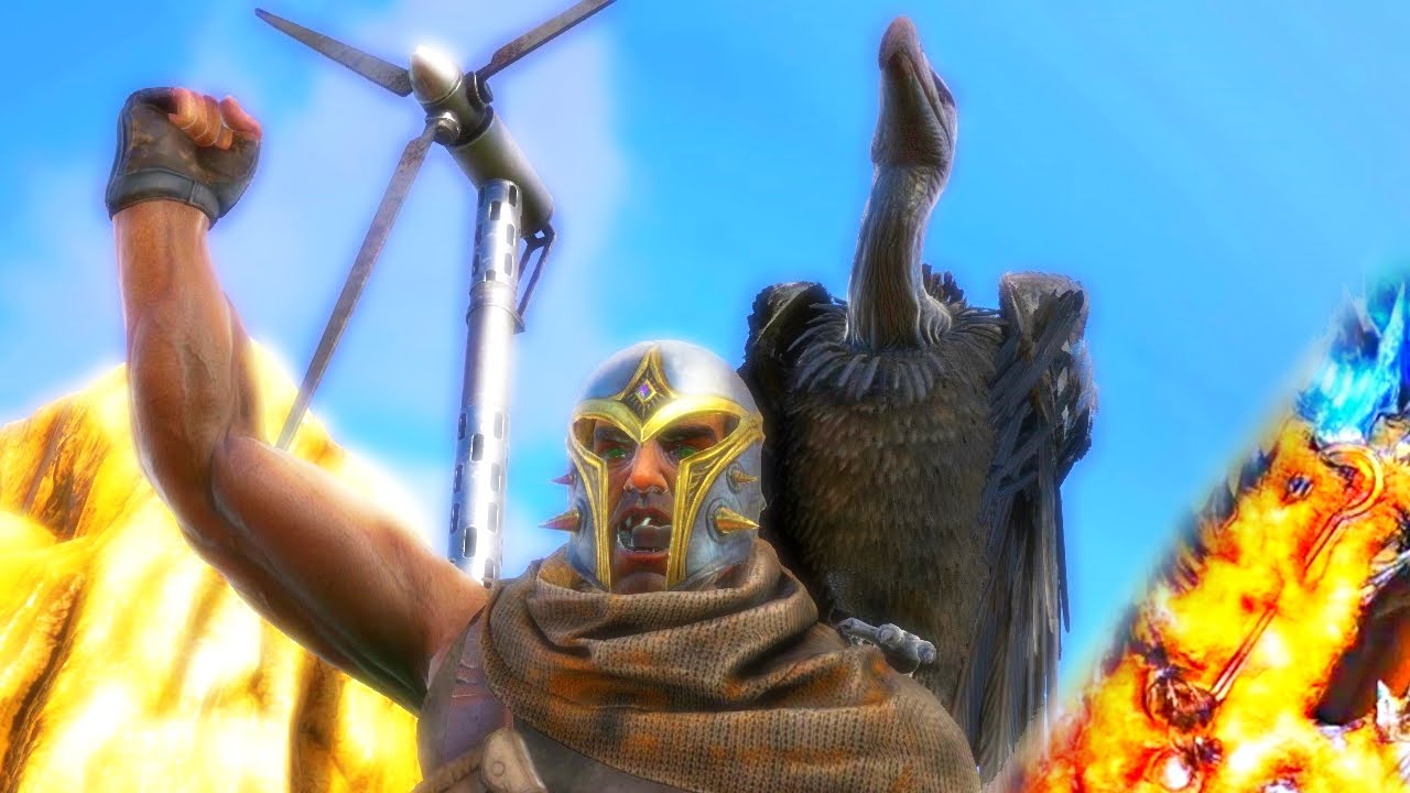 ARK Scorched Earth - VULTURE ARMY TAMING, BUILDING OIL PUMP, WIND ...