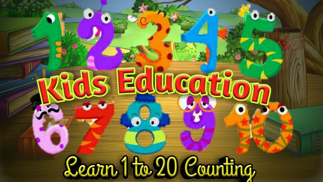 Make your child learn counting 1 to 20 with picture and sound... Play ...