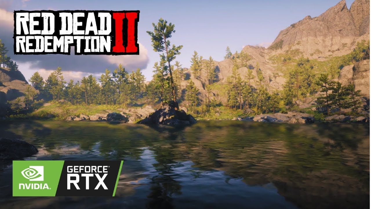 Red Dead Redemption 2: Relaxing Rain at the Lake | RTX 4090 [4K60FPS ...