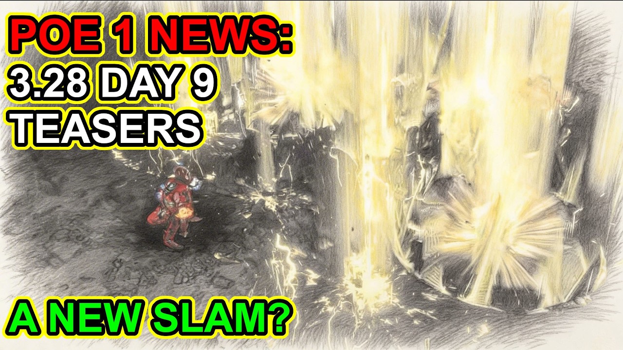 POE 1 News - 3.28 Teasers Day 9 - New Skill - Looks Like A Lightning ...