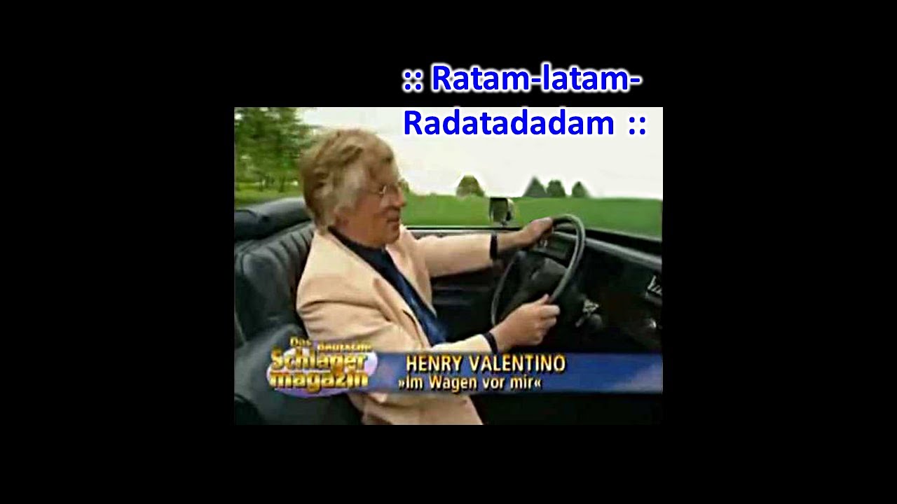 Im Wagen vor mir - Henry Valentino & Daffi Cramer - YouTube