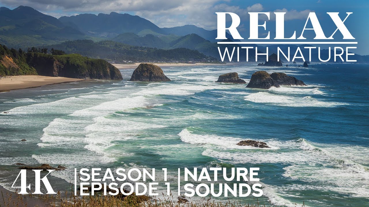 4K Peaceful Nature Sceneries of the World with Authentic Sounds | Relax ...