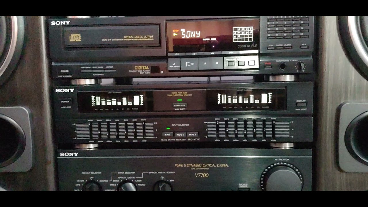 SONY LBT-V7700 - YouTube