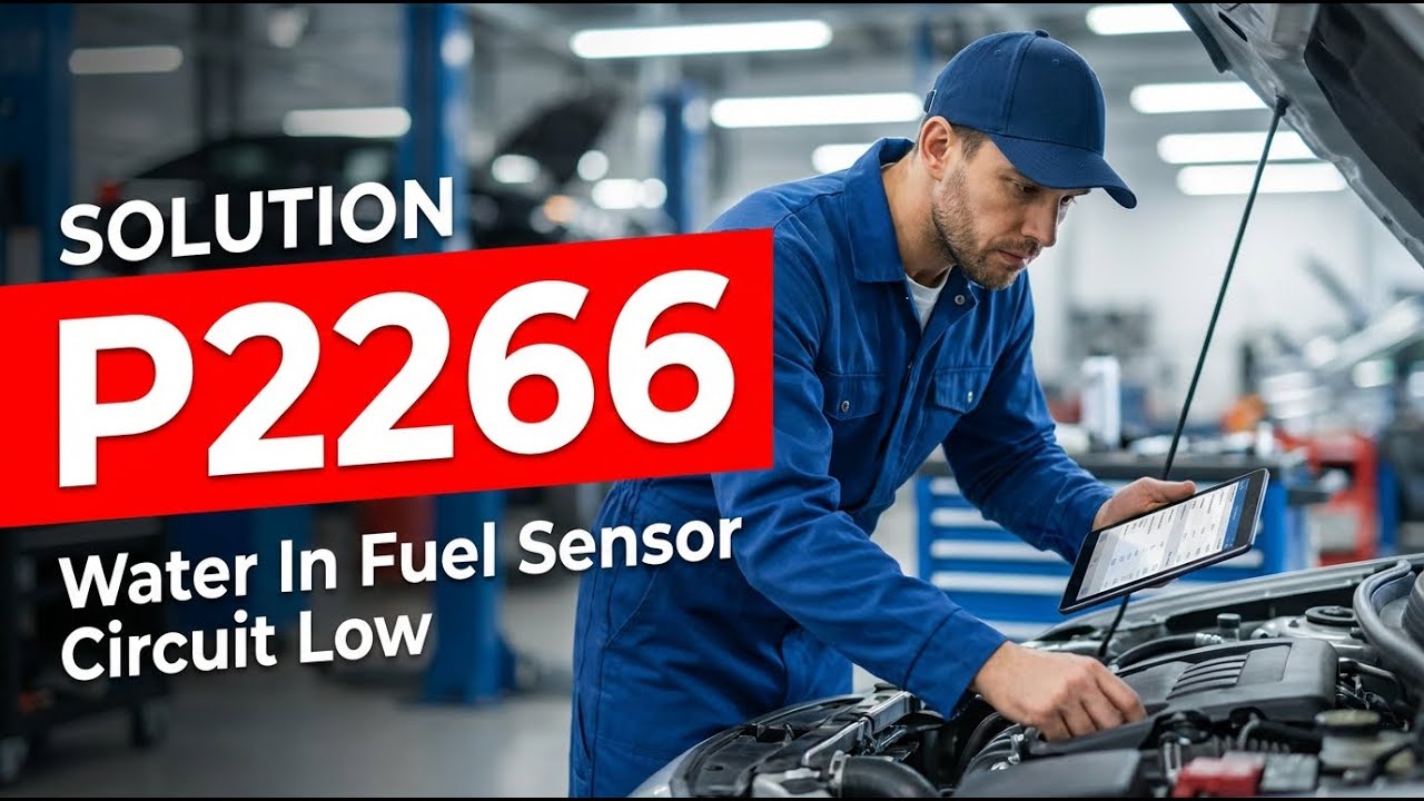 How To Fix P00A3 OBD II Error Code - Charge Air Cooler Temp Sensor Low ...