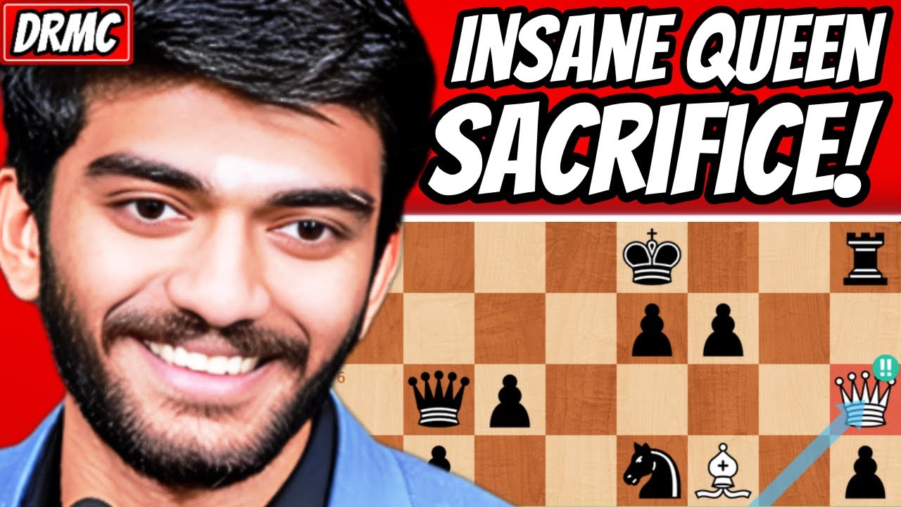 Is Gukesh OF THIS PLANET? Shocks Magnus Carlsen w/ NUCLEAR Queen Sac ...