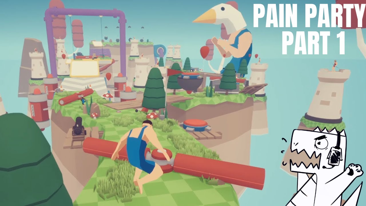 THIS GAME IT'S MAKING ME GO INSANE / Pain Party (PART 1) - YouTube
