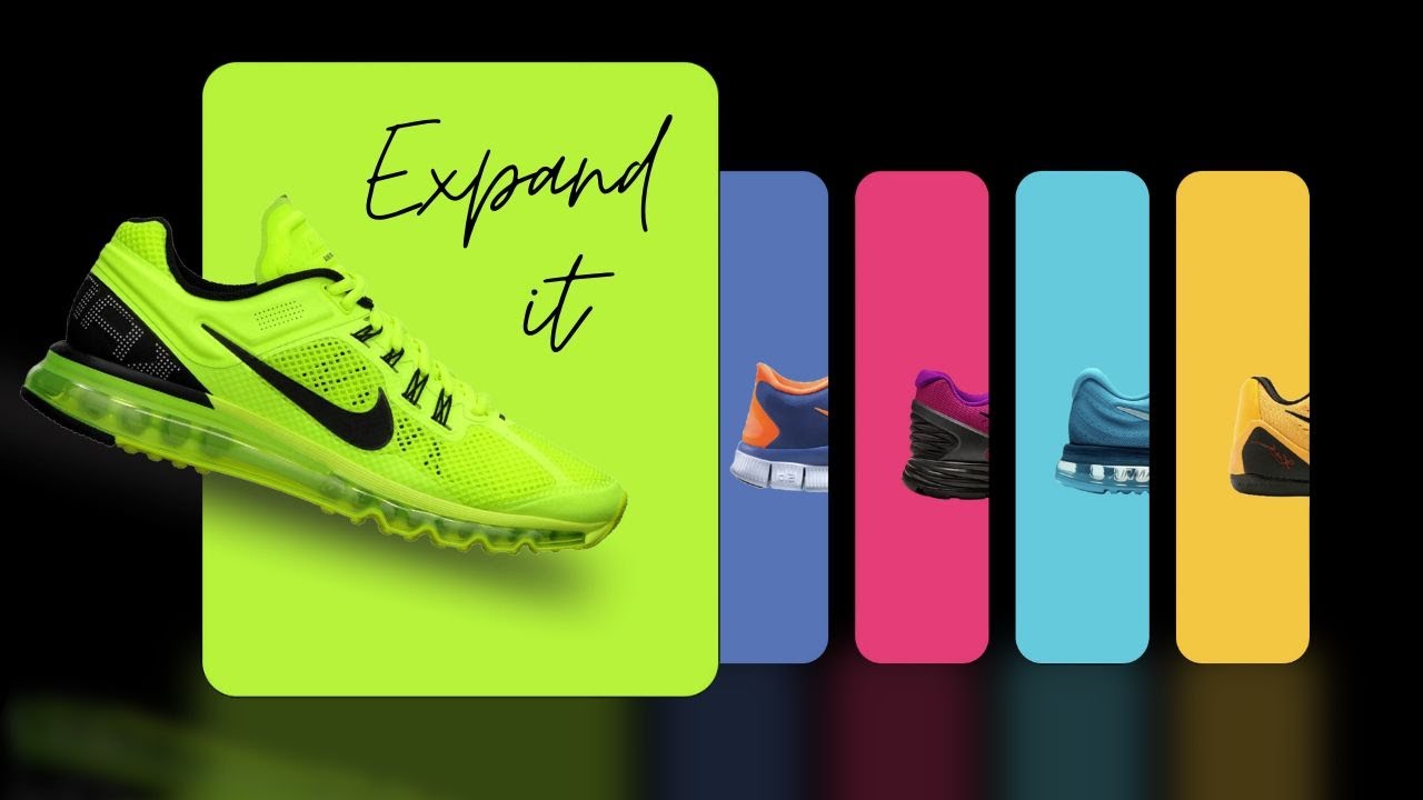 Crazy Expandable Card Effect Using Only CSS - YouTube