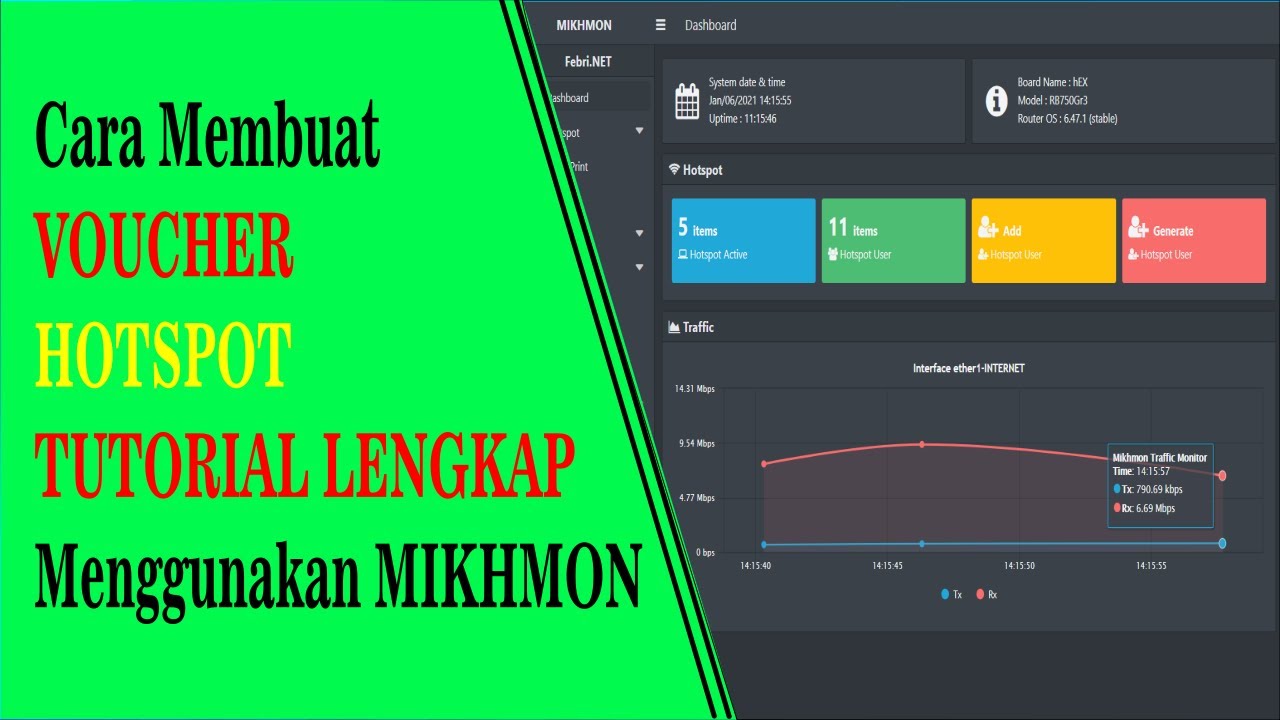 Tutorial MIKHMON Cara Download, Buat Voucher, dan Cara Penggunaannya ...
