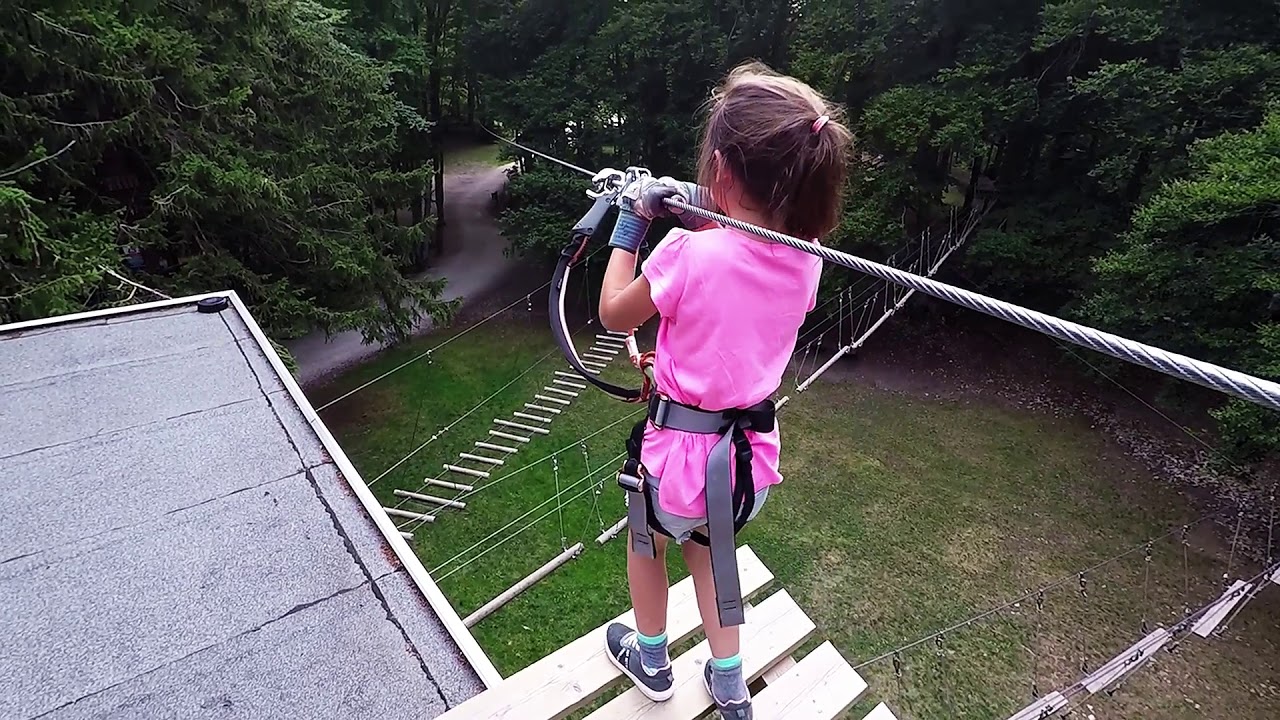 Seilpark Balmberg, Solothurn, Switzerland, GoPro HERO 5 - YouTube