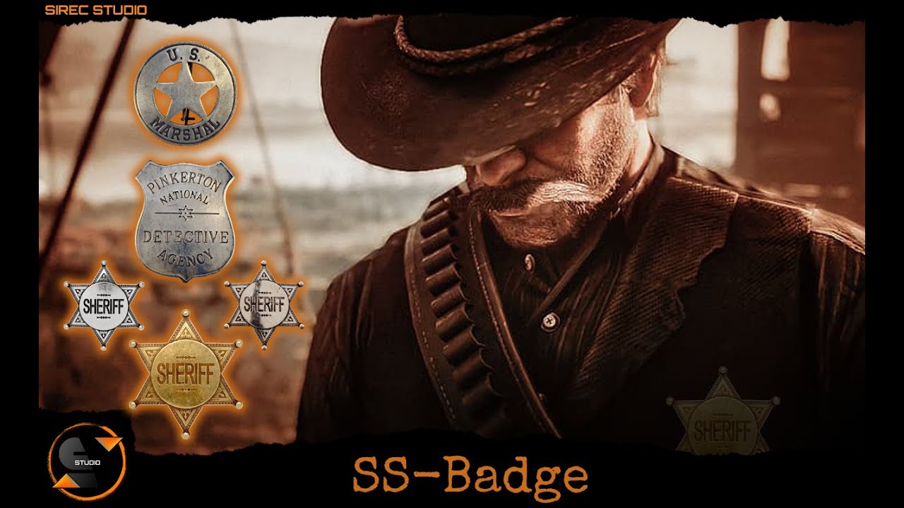 #REDEM:RP & #VORP SS-Badge Real Badges With Animation - YouTube