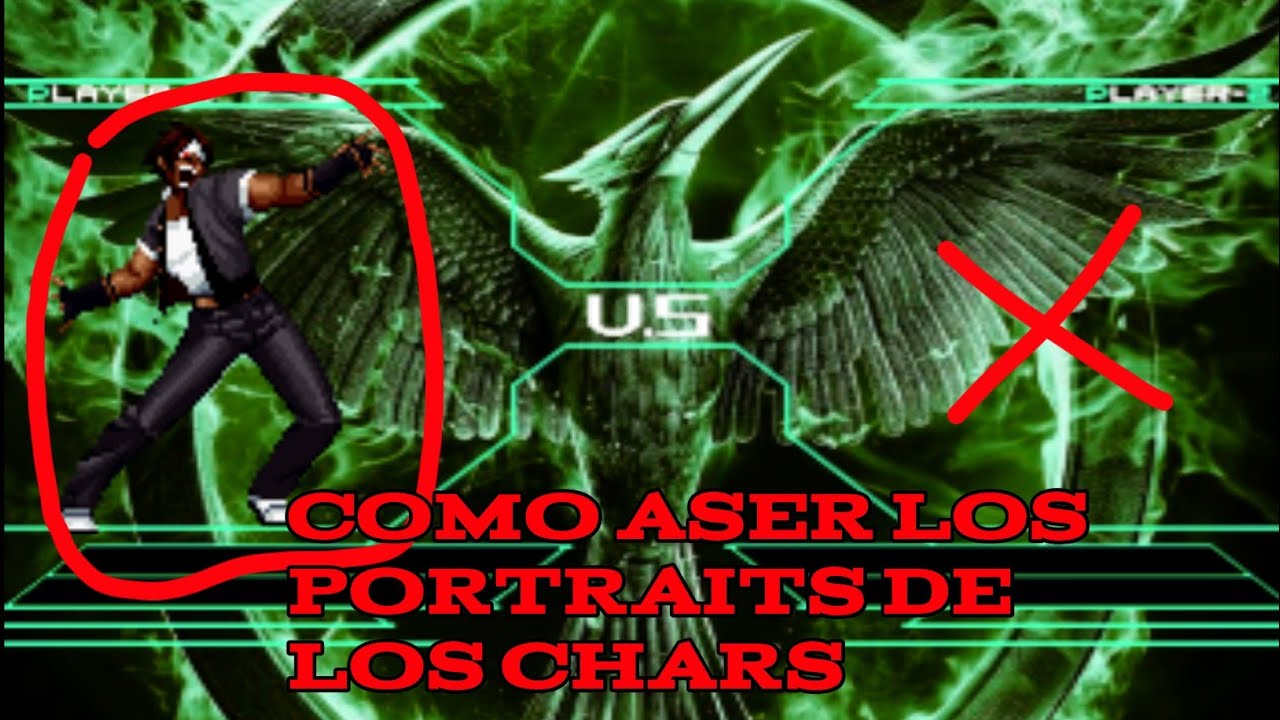 COMO ASER LOS PORTRAITS DE LOS CHARS [ MUGEN TUTORIAL ]2021 - YouTube