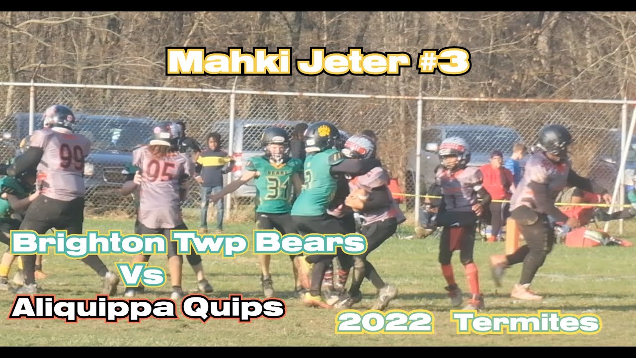 Playoff Game 2 Brighton Twp Bears Vs Aliquippa Quips Nov 6th 2022 ...