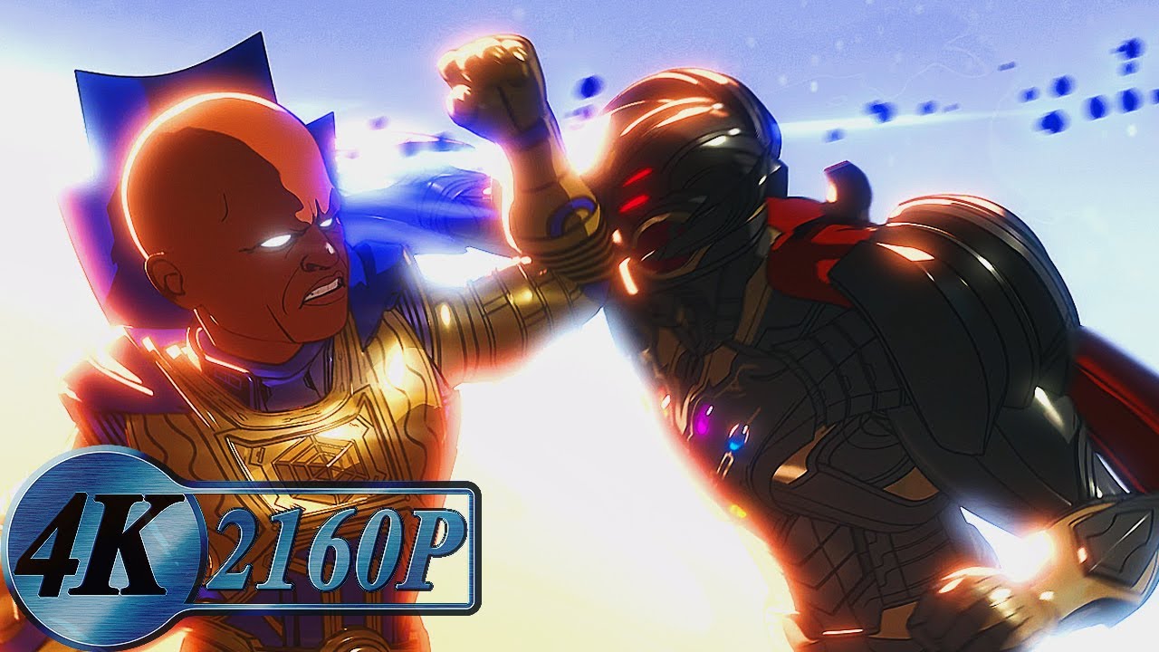 Ultron vs. The Watcher Fight Scene [Dr. Strange Supreme Helps] [No BGM ...
