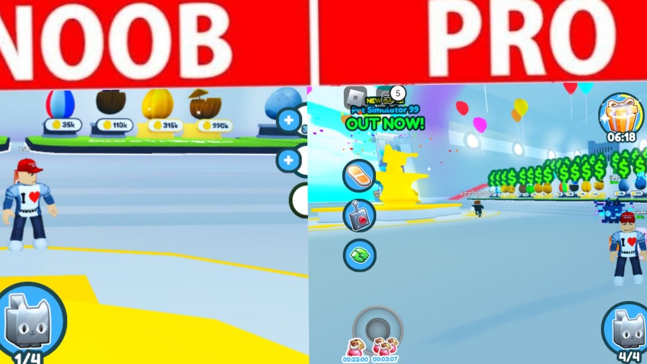 Roblox Pet Simulator X (Part 1) #roblox Aaliya Noob to Pro Rank. - YouTube