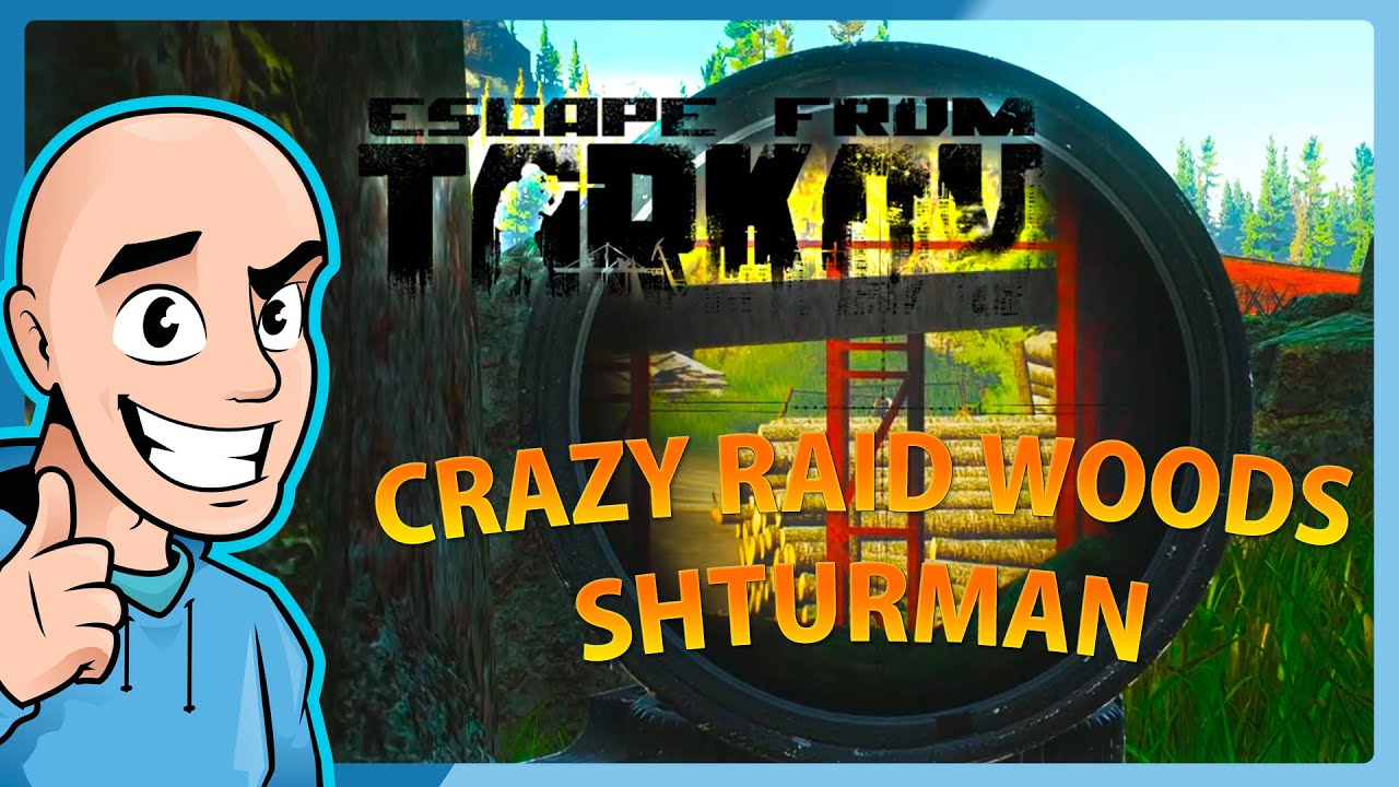 Escape from Tarkov: Crazy Raid with Shturman on Woods Map - YouTube