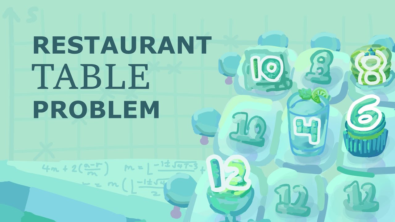 The Restaurant Table Problem: Exploring ways to think and solve math ...