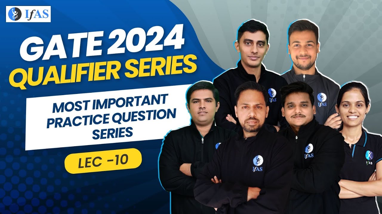 GATE 2024 Qualifier Series | Most Important Practice Question Series ...