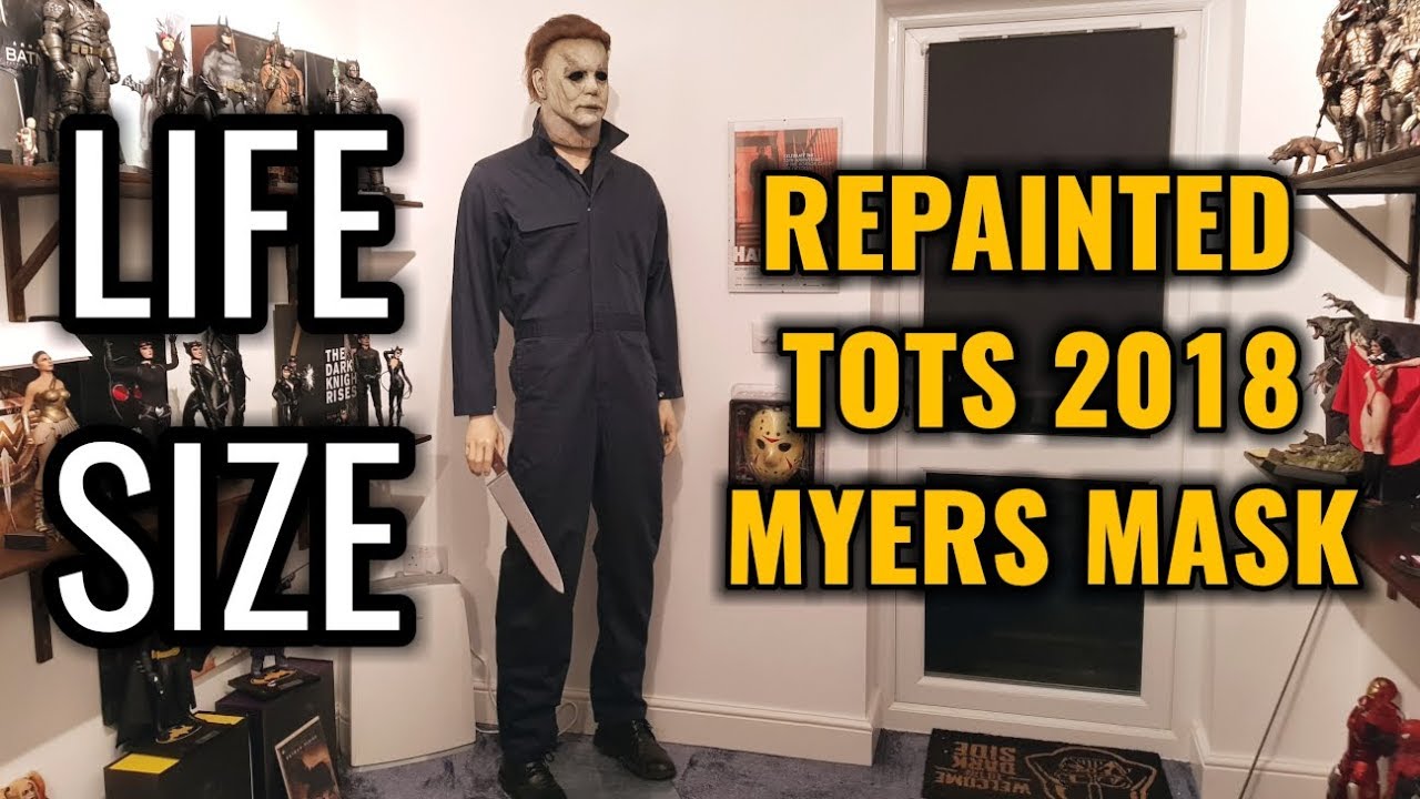 REPAINTED TOTS HALLOWEEN 2018 MICHAEL MYERS MASK - YouTube