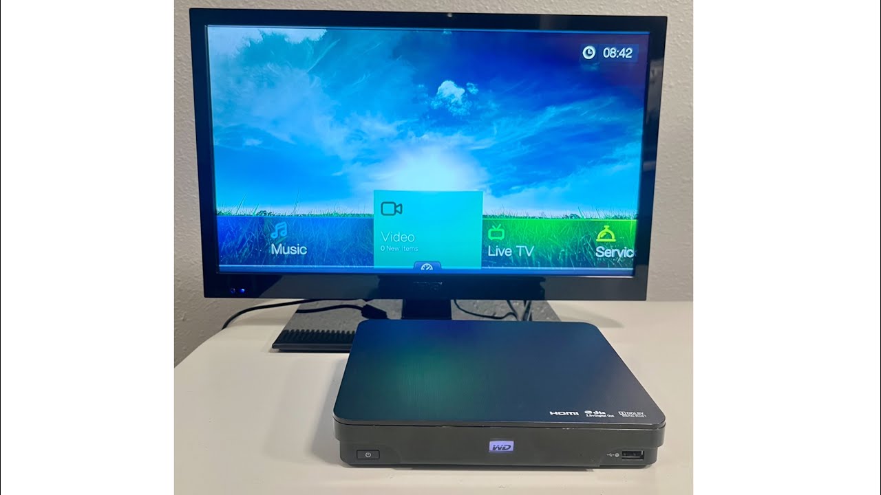 Western Digital WD TV Live Hub 1TB Media Center - YouTube