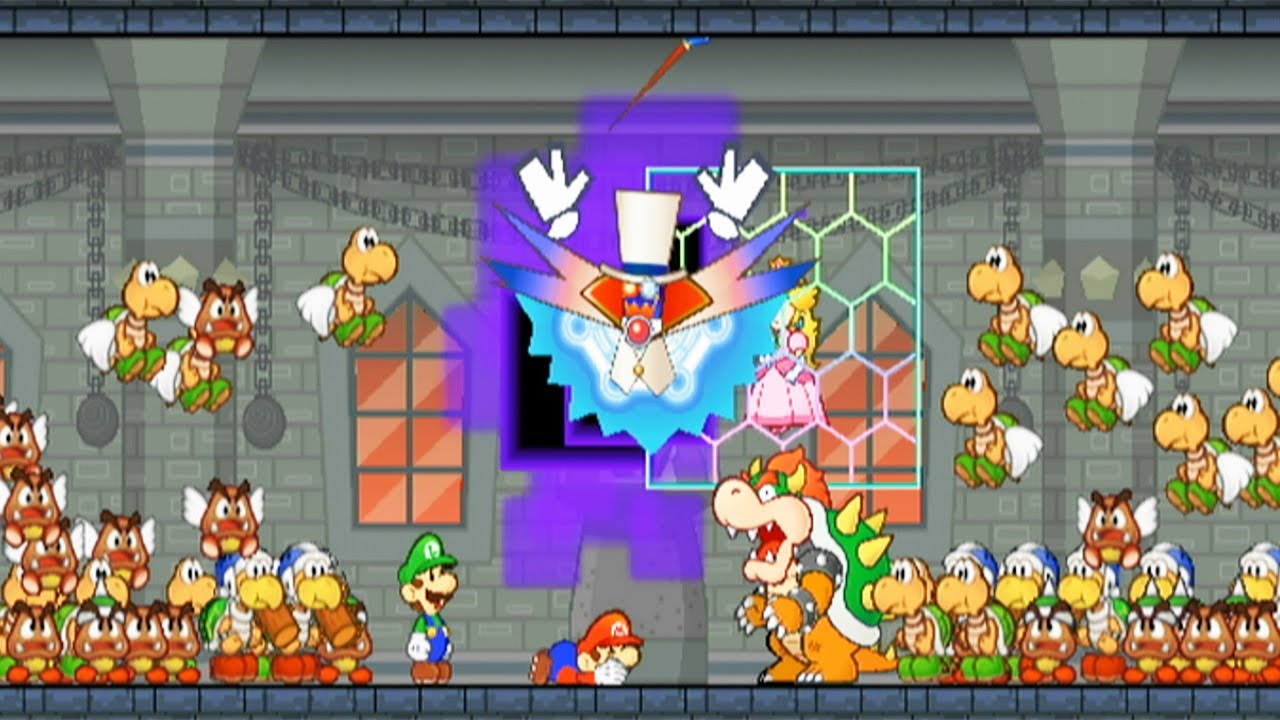 SUPER PAPER MARIO🧙‍♂️ Count Bleck - The Beginning | NINTENDO Gameplay ...