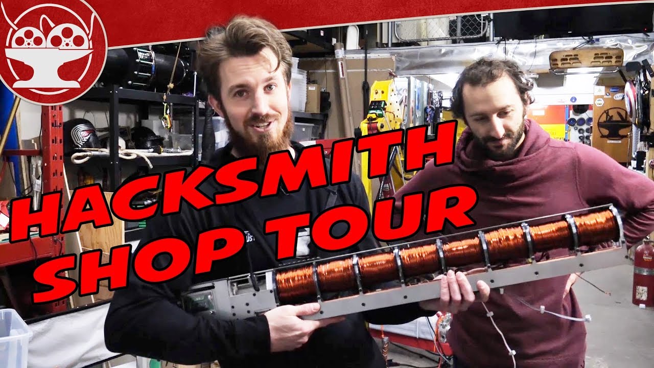 Hacksmith Shop Tour! (Livestreamed on the main channel) - YouTube