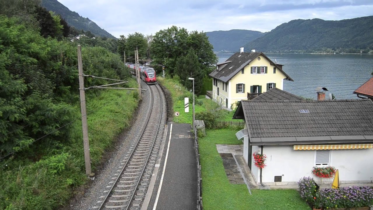 Bahnhof Annenheim am Ossiacher See / Kärnten - Österreich - YouTube