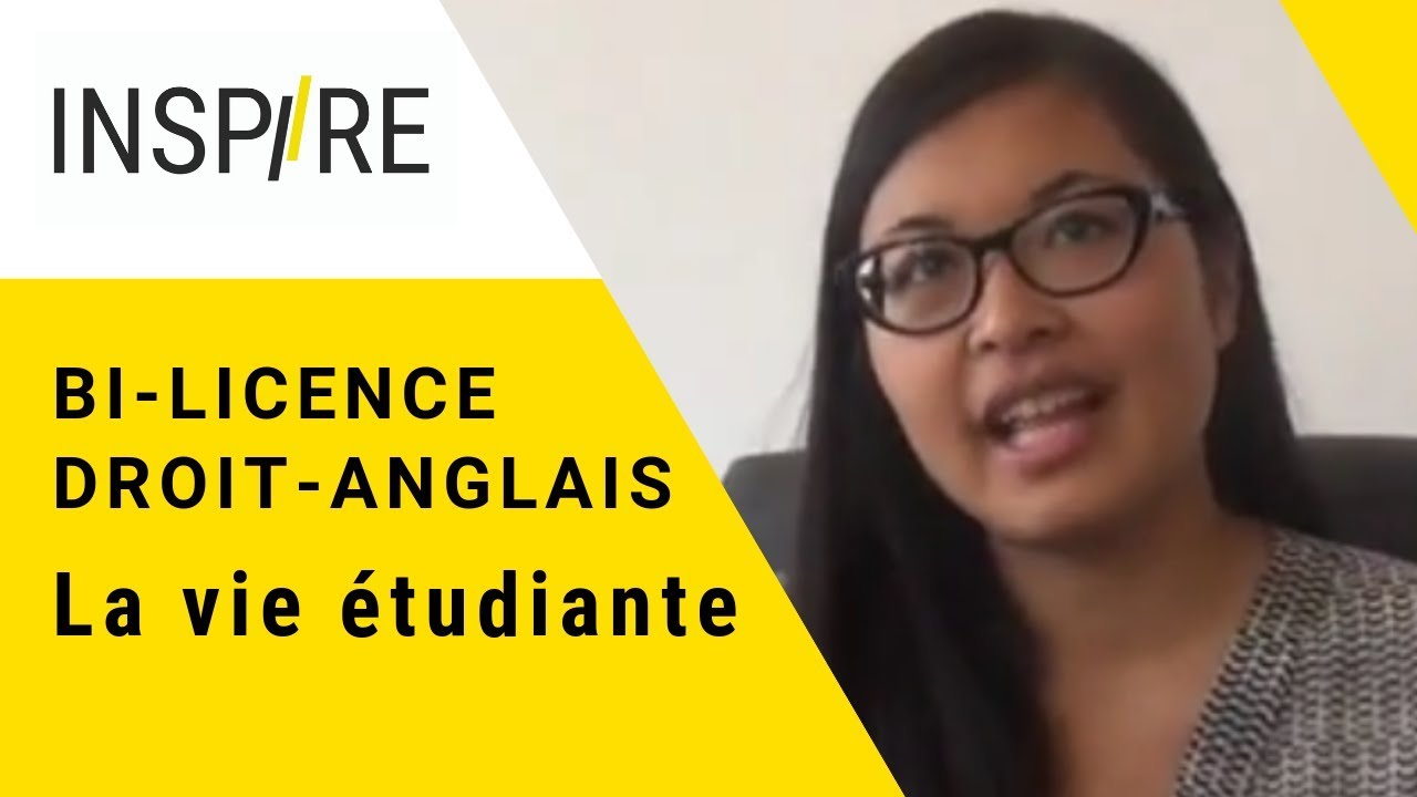 Double Licence Droit-Anglais, quelle ambiance? - YouTube