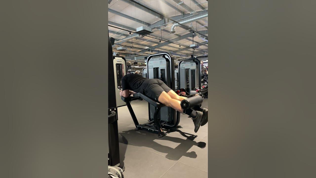 Lying Hamstring Curl Tutorial - YouTube