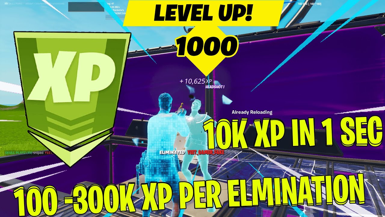 INSANE BROKEN XP GLITCH!! 10K XP IN 1 SEC (100-300K XP HEADSHOTS) - YouTube
