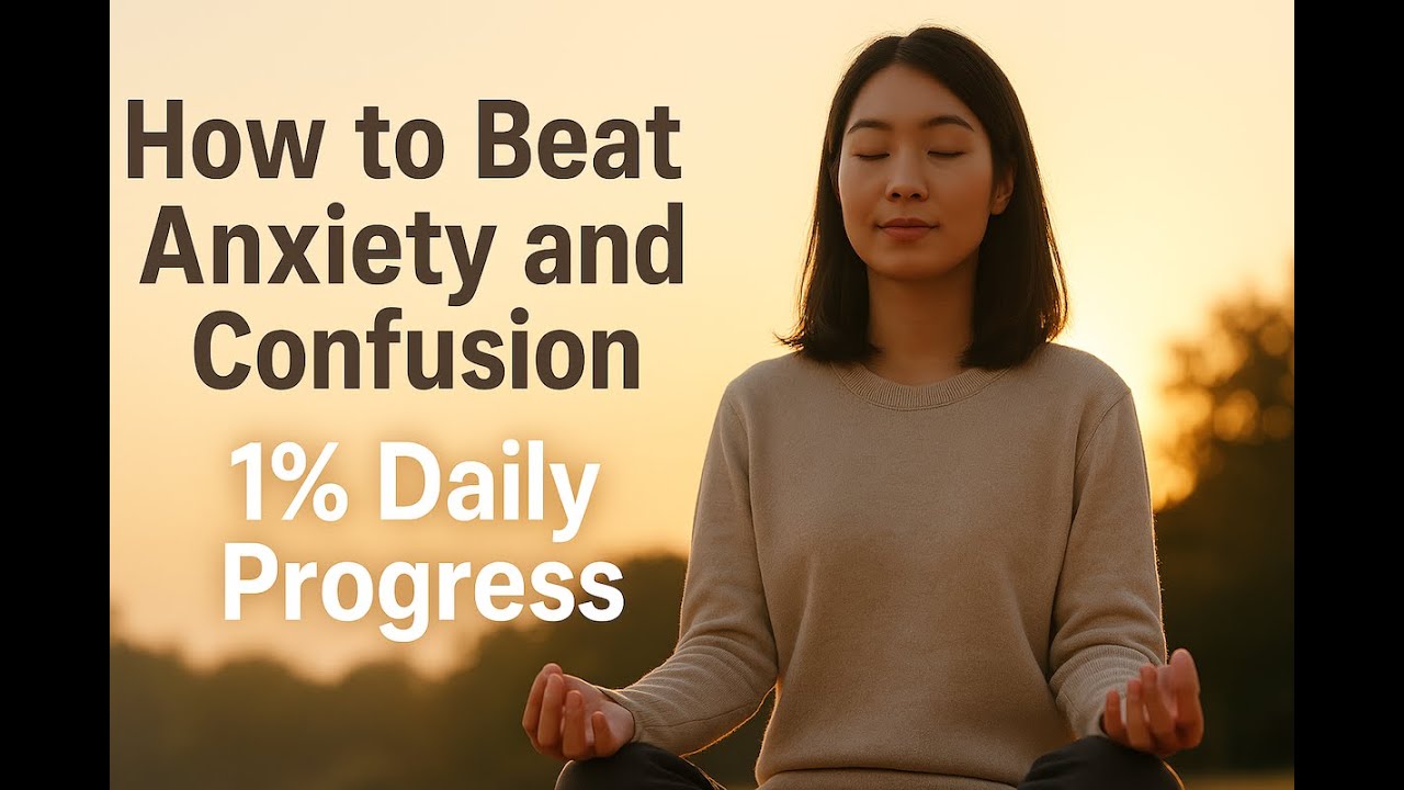 How to Beat Anxiety and Confusion | 1% Daily Progress - YouTube