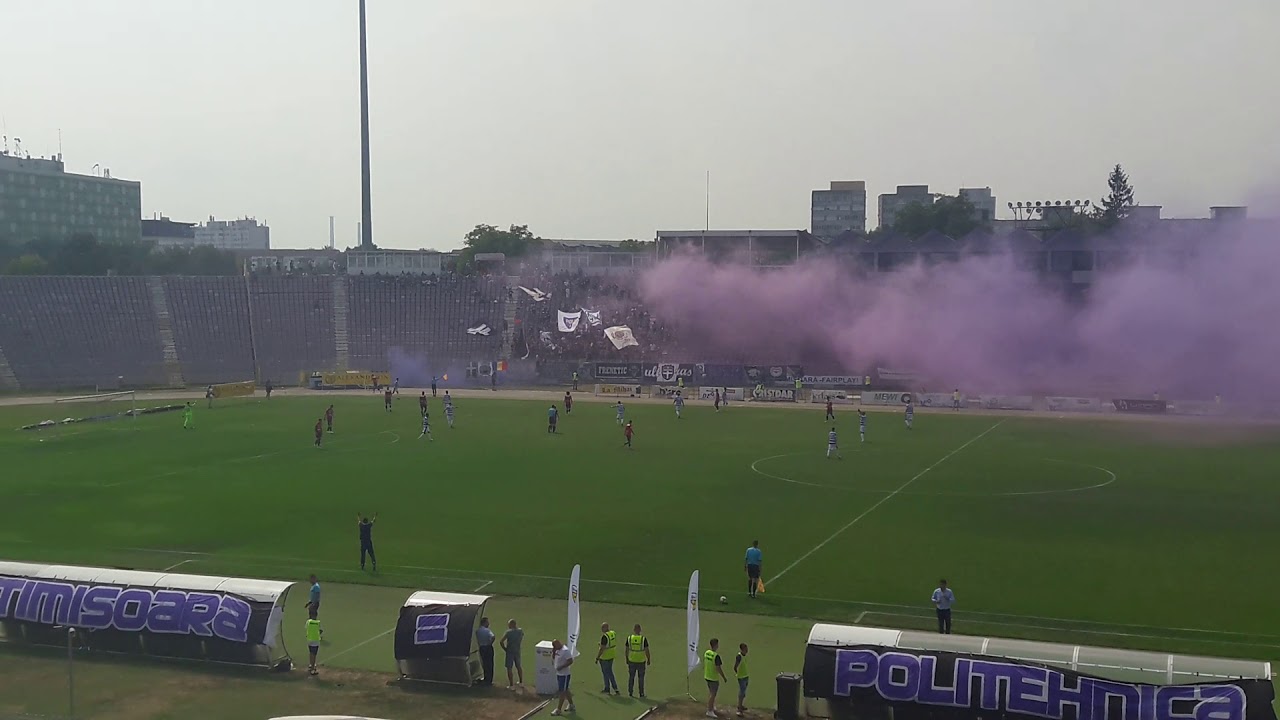ASU POLI - U Cluj 1-0 Peluza Sud - YouTube