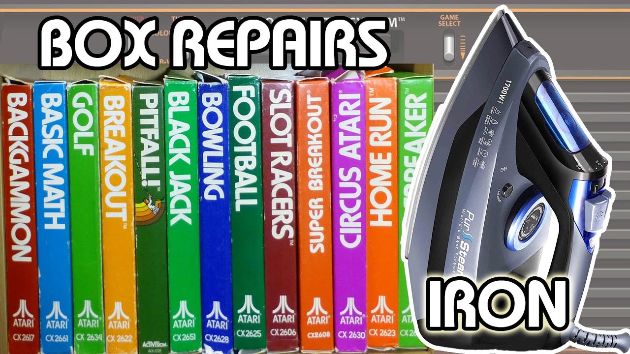 Easy Video Game Box Repair with an IRON - Does it REALLY WORK? - YouTube