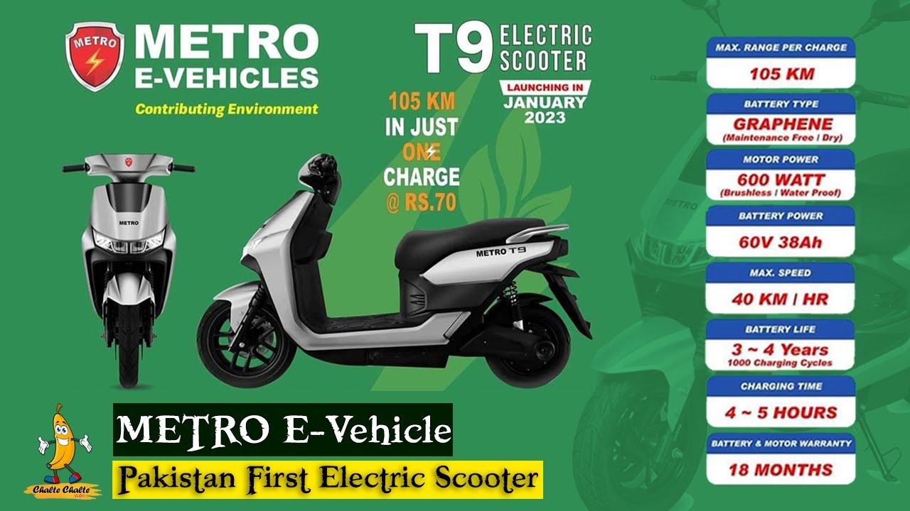 METRO T9 ELECTRIC BIKE/SCOOTER LAUNCHED!!! Full Detailed review | Price ...