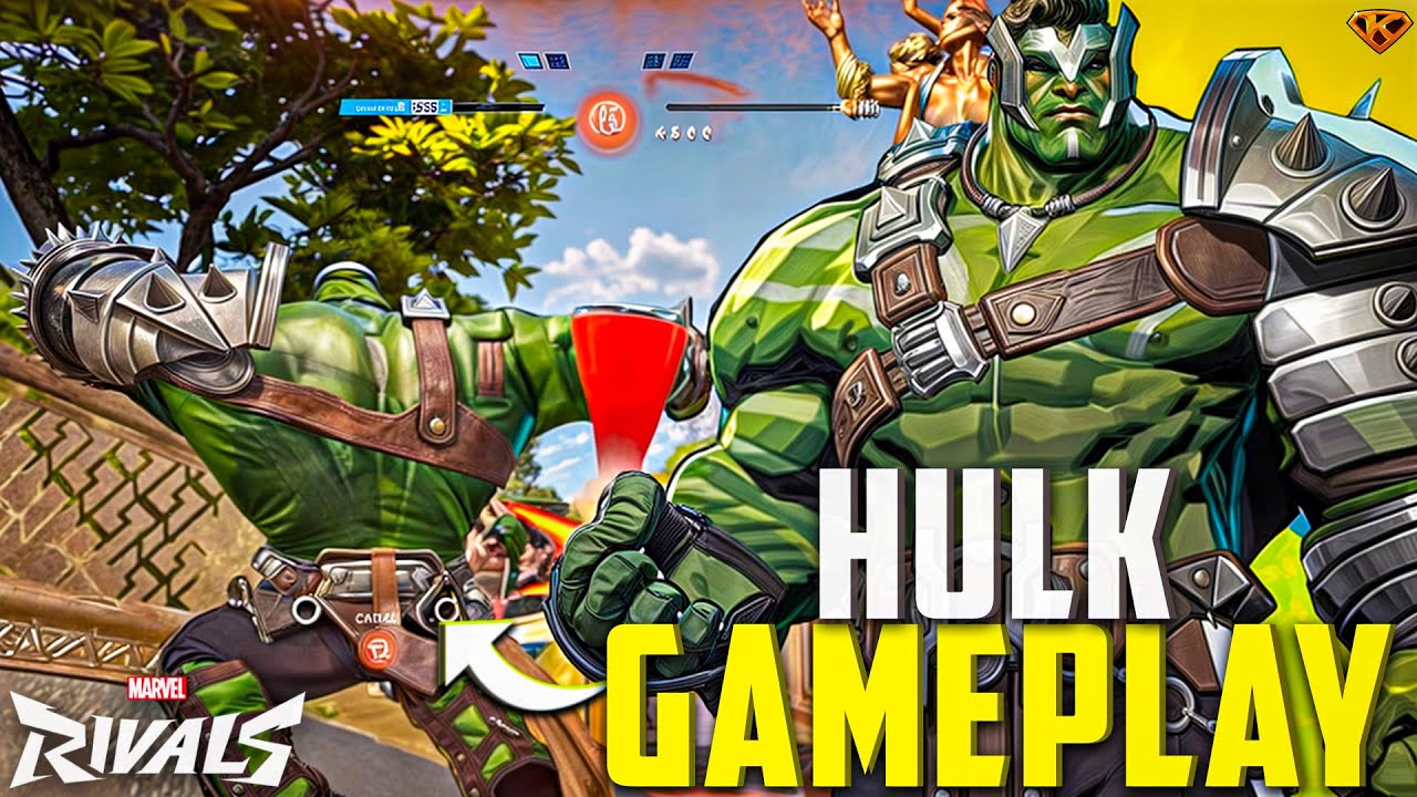 Epic Hulk Gameplay in Marvel Rivals! - YouTube